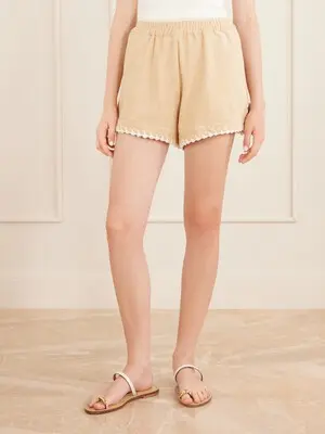 TERRY PUESTO Estate Organic Cotton-terry Shorts