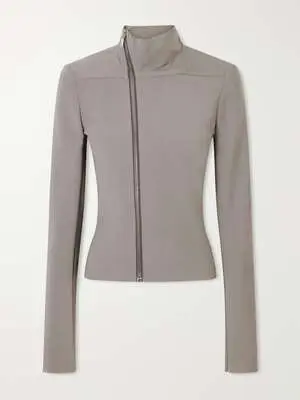 Rick Owens Gary Stretch Wool-blend Jacket - Gray