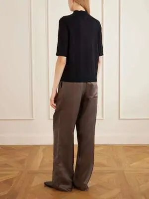 Loulou De Saison Ruth Ribbed Cashmere Sweater