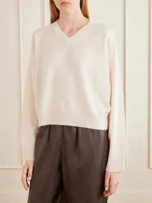 Loulou De Saison Anzor Cashmere Sweater - Neutrals