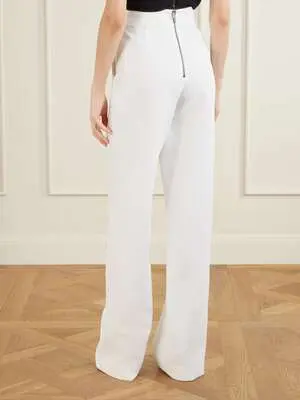 Maticevski Afterword Pleated Cady Straight-leg Pants