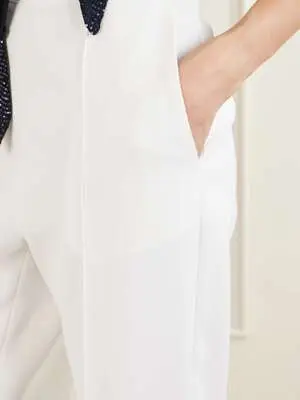 Maticevski Afterword Pleated Cady Straight-leg Pants