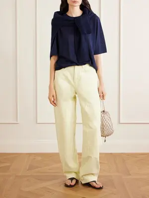 Loulou De Saison Mélange Cashmere T-shirt