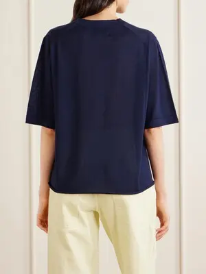 Loulou De Saison Mélange Cashmere T-shirt