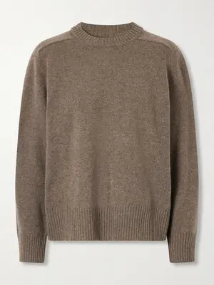Loulou De Saison Baltra Cashmere Sweater - Brown