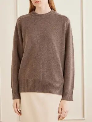 Loulou De Saison Baltra Cashmere Sweater - Brown