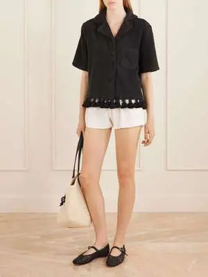 Cap D'antibes Antonia Cotton-terry Shirt