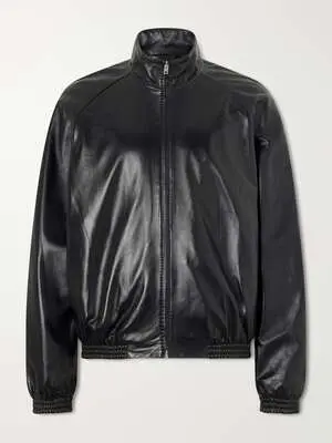 Acne Studios Lokot Leather Jacket - Black