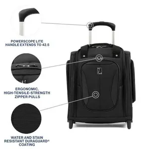 TRAVELPRO Tourlite Softside Compact Carry-on Rolling Luggage - Black
