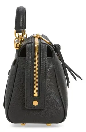 Dolce & Gabbana Vittoria Leather Top Handle Bag