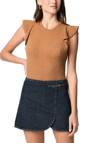 Paige Montanna Wrap Miniskirt