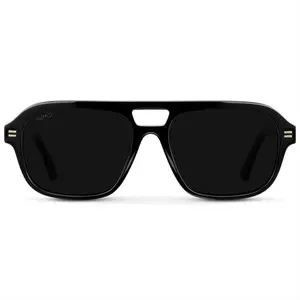 WMP EYEWEAR Ember54mm Classic Aviator Polarized Sunglasses - Black