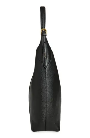 DEMELLIER The Large Siena Leather Bucket Bag - Black