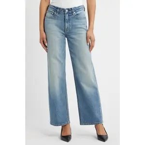 Moussy Vintage Idabel High Waist Straight Leg Jeans