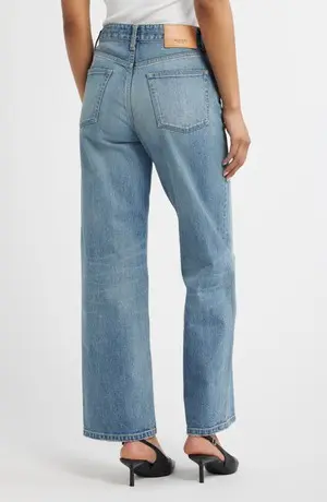 Moussy Vintage Idabel High Waist Straight Leg Jeans