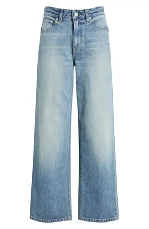 Moussy Vintage Idabel High Waist Straight Leg Jeans