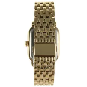 PEUGEOT Panther Square Tank Bracelet Watch- 36x30mm - Gold