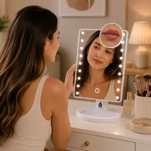PURSONIC His & Hers Led Vanity Mirror Set