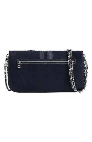 Zadig&Voltaire Rock Denim Clutch