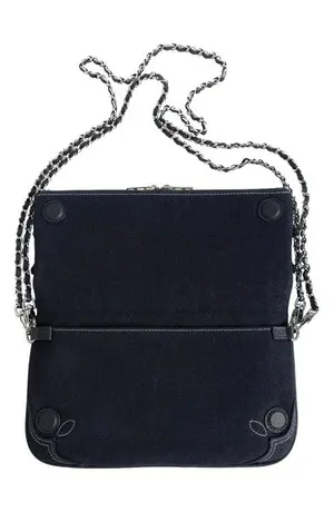 Zadig&Voltaire Rock Denim Clutch