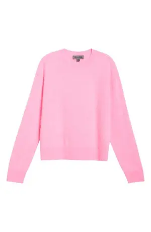 G/fore Pointelle Brushed Cashmere Crewneck Sweater