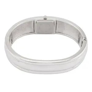 PEUGEOT Crystal-accented Cuff Bangle Watch