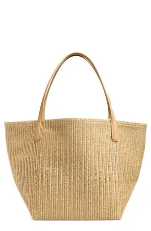 MANSUR GAVRIEL Soft Raffia Tote - Natural