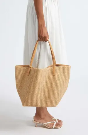 MANSUR GAVRIEL Soft Raffia Tote