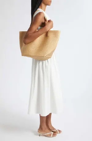 MANSUR GAVRIEL Soft Raffia Tote