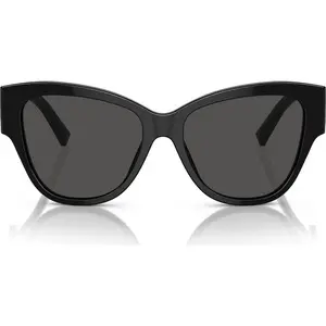 Dolce & Gabbana 54mm Butterfly Sunglasses - Black