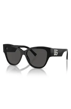 Dolce & Gabbana 54mm Butterfly Sunglasses