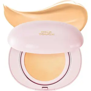 MILKTOUCH All-day Skin Fit Milky Glow Cushion Foundation - Honey