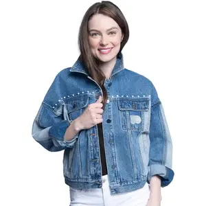 G-III SPORTS BY CARL BANKS Philadelphia Flyers Buzzer Beater Denim Jacket - Light Blue