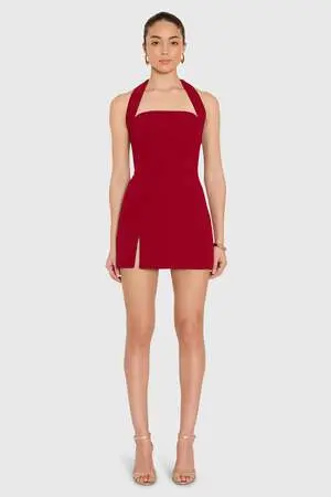 Amanda Uprichard Cynthia Romper - Carnelian