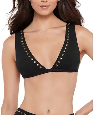 Steve Madden Over The Shoulder Tall Triangle Top - Black