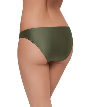 Steve Madden Basic Hipster Bikini Bottom - Olive