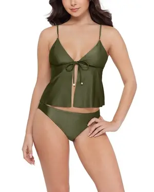 Steve Madden Basic Hipster Bikini Bottom - Olive
