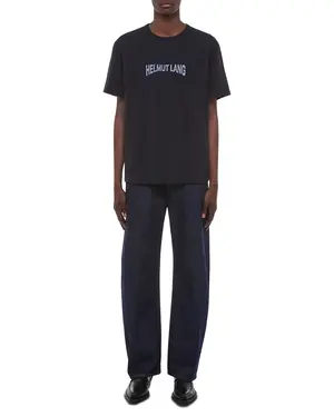 Helmut Lang Logo Crewneck T-shirt