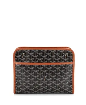 Hermès Mm Jouvence Toiletry Pouch Coated Canvas