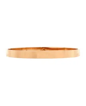 Hermès Small Kelly Bracelet In 18k Rose Gold With Pave Diamonds - Pink