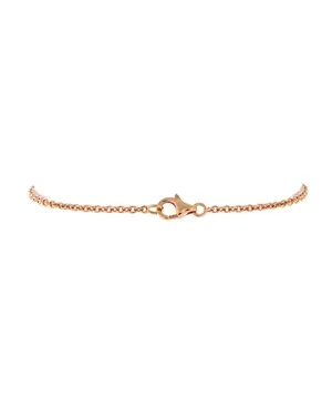 CARTIER Love Interlocking Bracelet 18k Rose Gold