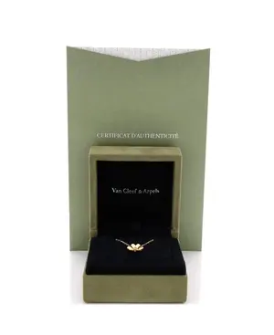 VAN CLEEF & ARPELS Mini Frivole Pendant Necklace 18k And Diamond, 16