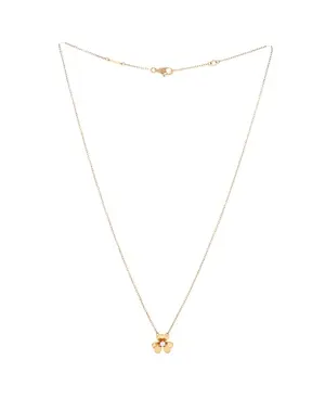 VAN CLEEF & ARPELS Mini Frivole Pendant Necklace 18k And Diamond, 16