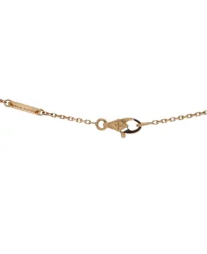 VAN CLEEF & ARPELS Mini Frivole Pendant Necklace 18k And Diamond, 16