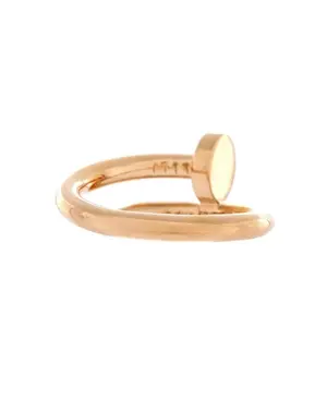 CARTIER Juste Un Clou Ring 18k Rose Gold