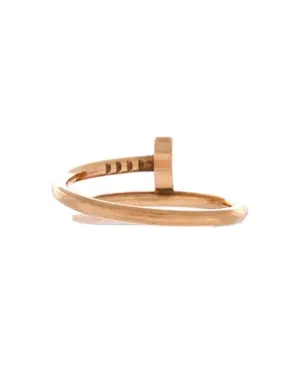 CARTIER Small Juste Un Clou Ring 18k Rose Gold