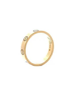 CARTIER Love Wedding Band Ring 18k