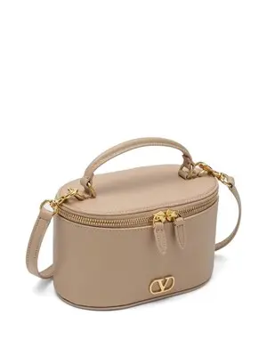 Valentino Garavani Vlogo Signature Leather Mini Bag - Pink