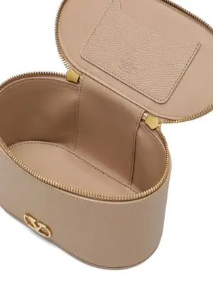 Valentino Garavani Vlogo Signature Leather Mini Bag - Pink