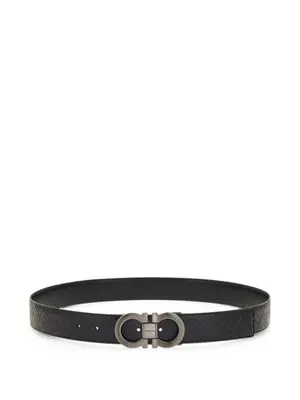 FERRAGAMO Gancini Leather Belt